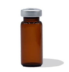 Sterile Empty Vial (SEV) Borosilicate Glass 10 mL Stopper Cap PACK OF ...