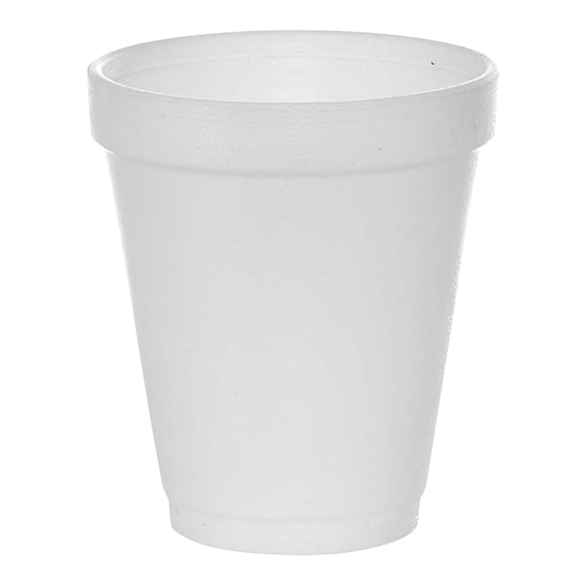 6 oz. Styrofoam Drinking Cup White Disposable WinCup® DRINK STYRO FOAM ...
