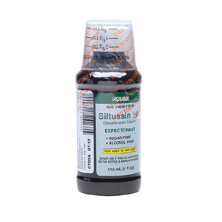Lannett Company Cold and Cough Relief Situssin Sa 100 mg / 5 mL Streng ...