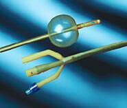 Bard Foley Catheter Lubricath® 3-Way Round Tip 30 cc Balloon 22 Fr. Hy ...