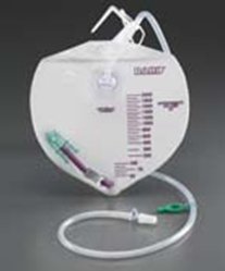 Bard Urinary Drain Bag Bard® IC Anti-Reflux Valve Sterile 200 mL Vinyl ...