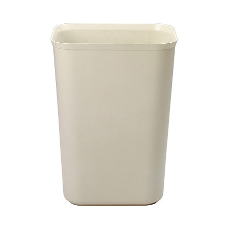 RJ Schinner Co Trash Can 40 Quart Beige Thermoset Polyester Open Top ...
