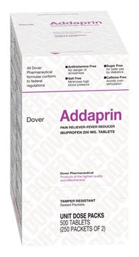 Medique Products Pain Relief Addaprin™ 200 mg Strength Ibuprofen Table ...