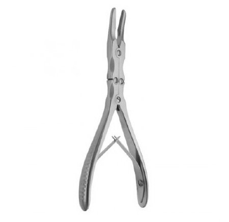 V. Mueller Rongeur V. Mueller® Ruskin Curved Spring Handle 3 mm Bite ...