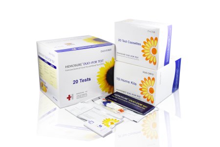 Hemosure Rapid Test Kit Hemosure® Colorectal Cancer Screening Fecal Oc ...