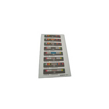 GE Healthcare Pre-Printed Label GE Medical Systems Chart Tab Black Pap ...