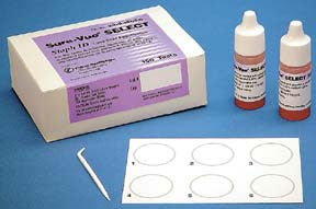 Fisher Scientific Rapid Test Kit Sure-Vue® Select Staph ID Latex Agglu ...