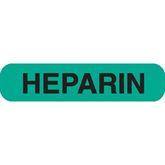 Chemistry Labels MarketLab Heparin Label, Green PK1000 ,1000 / pk ...
