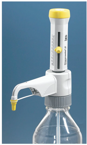 Fisher Scientific Bottletop Dispenser Dispensette™ Yellow, 1 to 10 mL ...