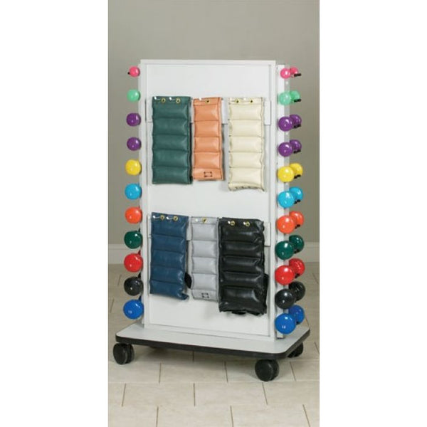 Mobile Ankle/Wrist Weight - Dumbbell & Band Rack – Axiom Medical Supplies